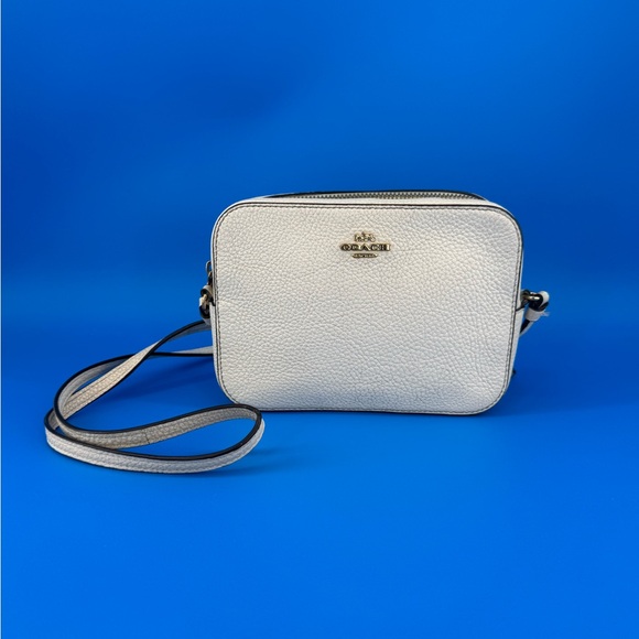 Coach | Bags | Coach Chalk Pebbled Leather Crossbody Purse | Poshmark
